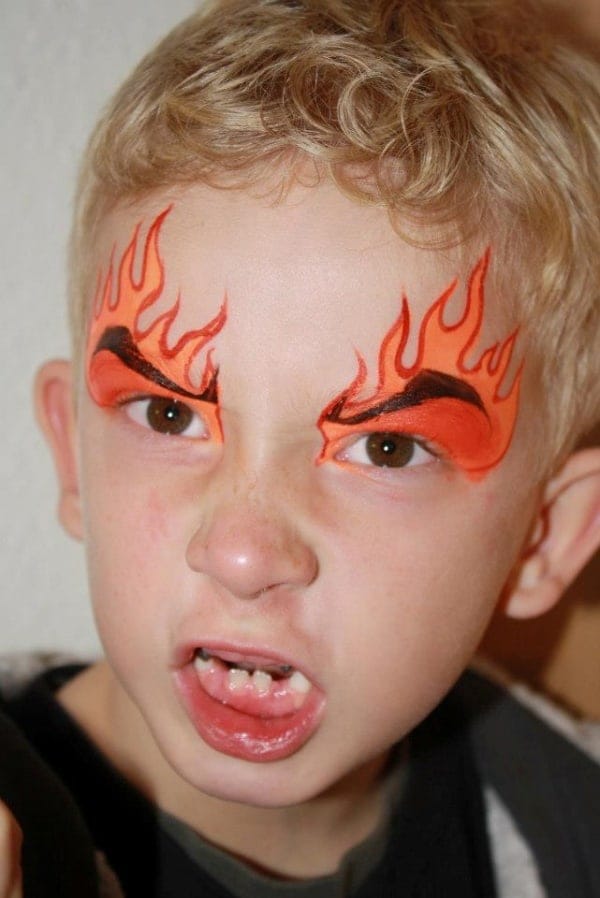 45 Easy Face Painting Ideas For Boys Fashion Hombre