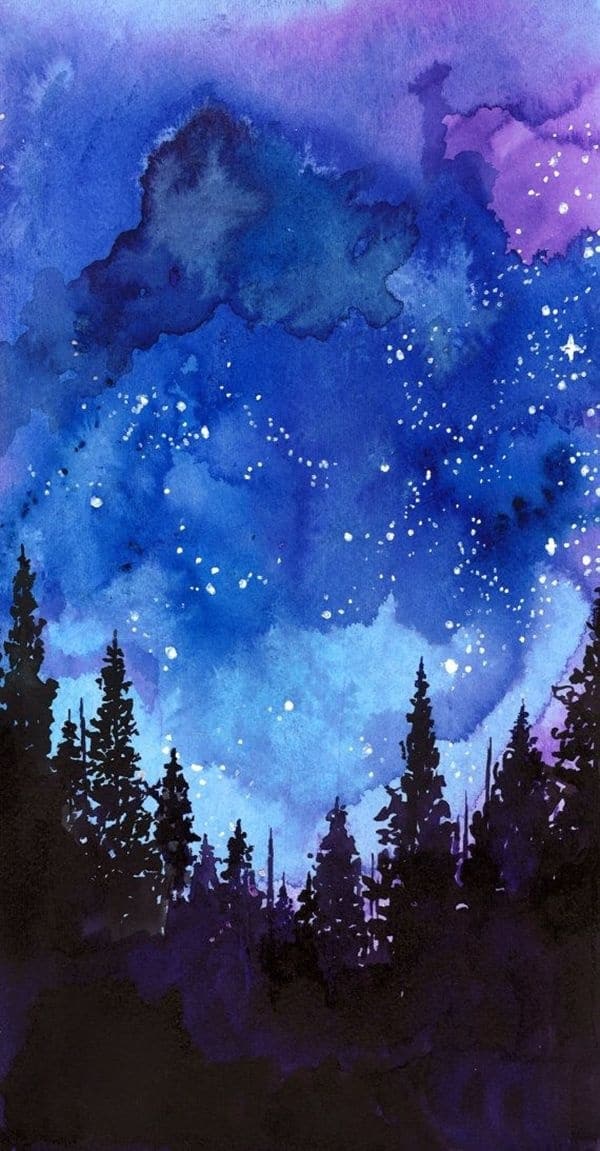Cool Easy Drawings Watercolor 43 Easy Acrylic Canvas Painting Ideas For Beginners Telcomms