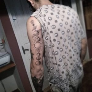 90 Amazing Solar System Tattoo Designs And Ideas With Meaning